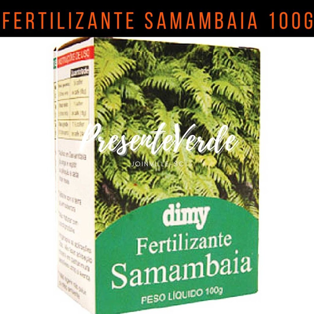 Fertilizante Samambaia Dimy 100g | Shopee Brasil