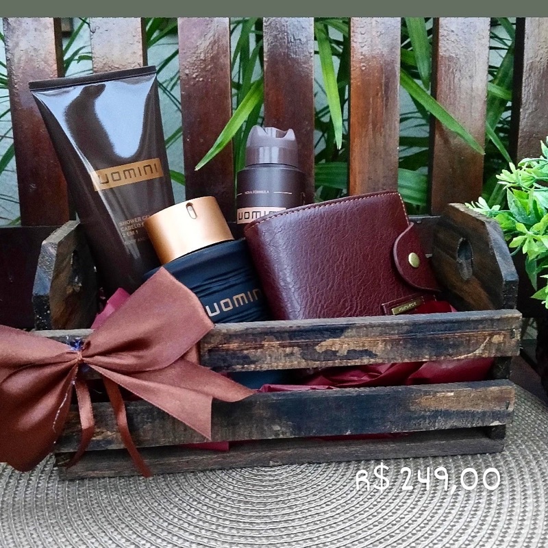 Cesta Masculina Dia dos Namorados Kit Uomani | Shopee Brasil