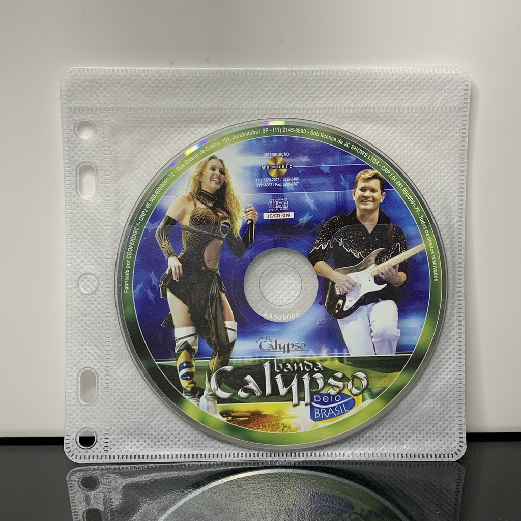 CD Banda Calypso - Pelo Brasil (Ao Vivo) [APENAS DISCO] | Shopee Brasil