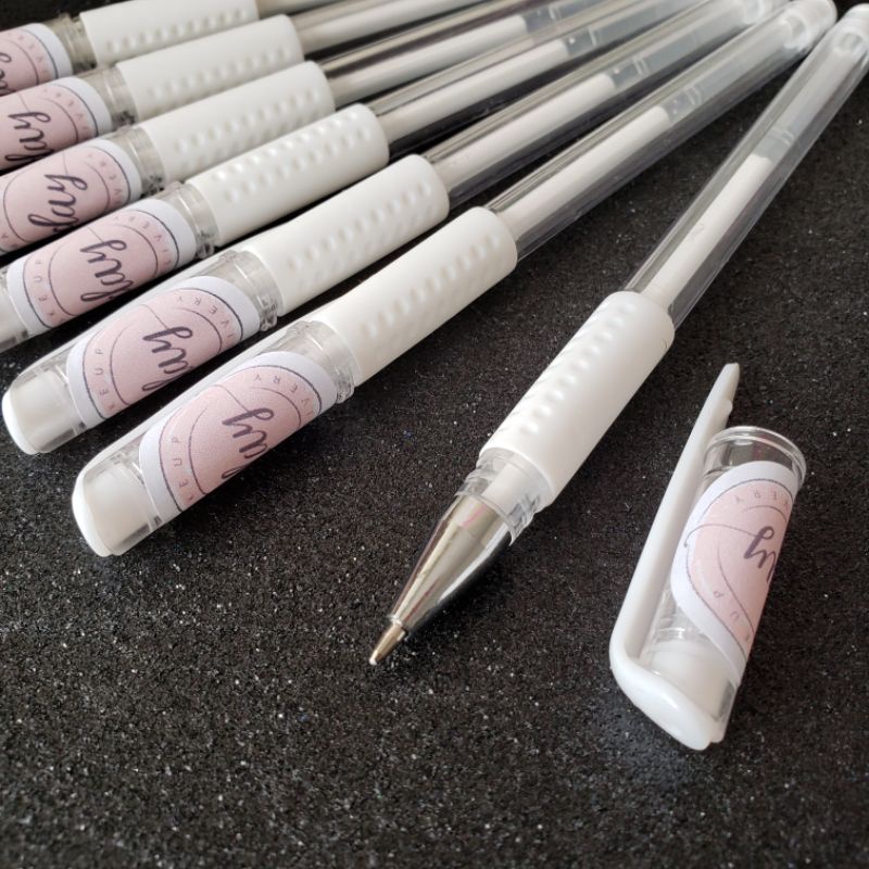 Caneta Gel Branca P Design De Sobrancelha Shopee Brasil