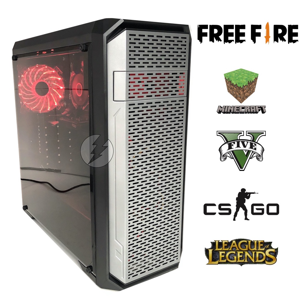 PC GAMER Intel i7 + 8GB DDR3 + 240GB SSD + 3 Tera HD SATA + Video GT730 ...