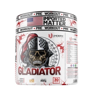 Kit com 3 Pre Treino Gladiator 300g Saborizado | Shopee Brasil