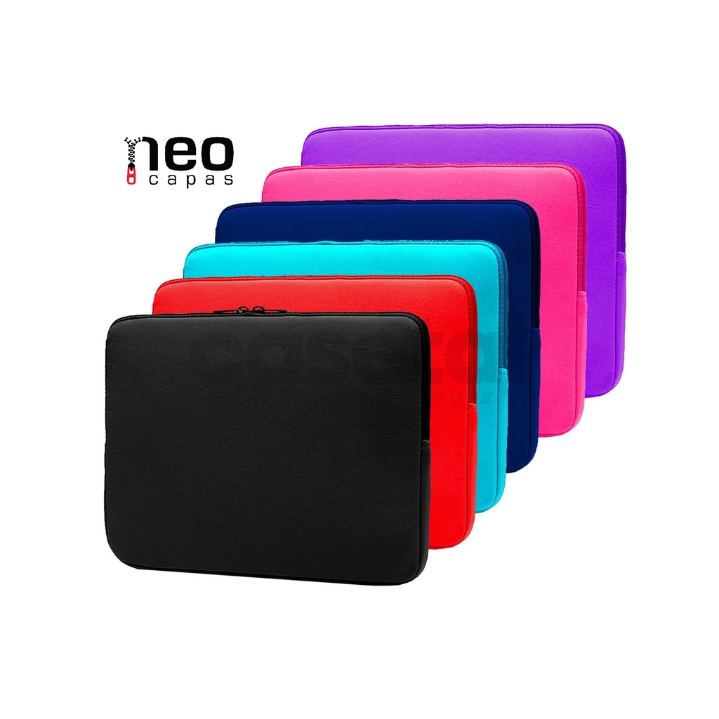 Capa Case Pasta Maleta Neoprene para Notebook e Macbook 15.6/14/13.3/12 ...