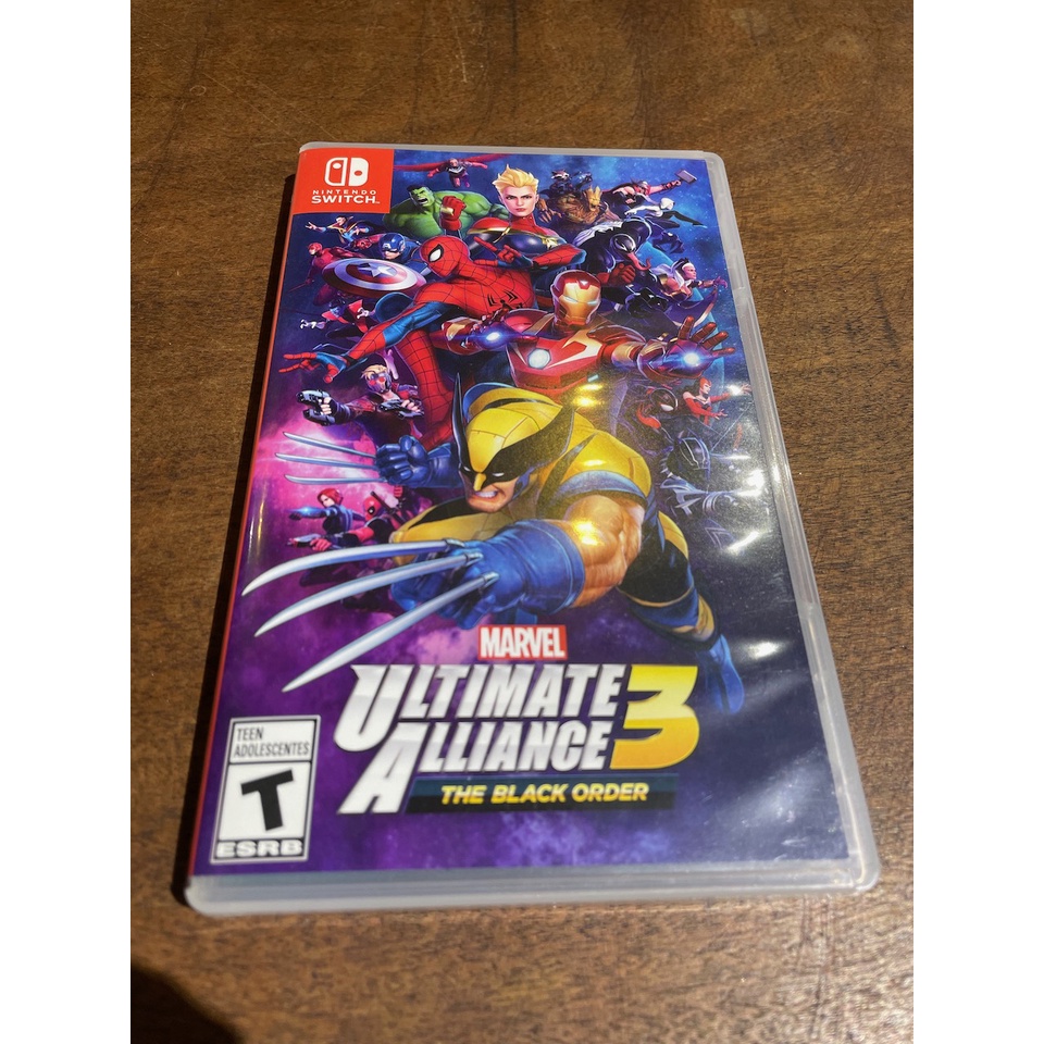 Marvel Ultimate Alliance 3: The Black Order - Nintendo Switch | Shopee ...