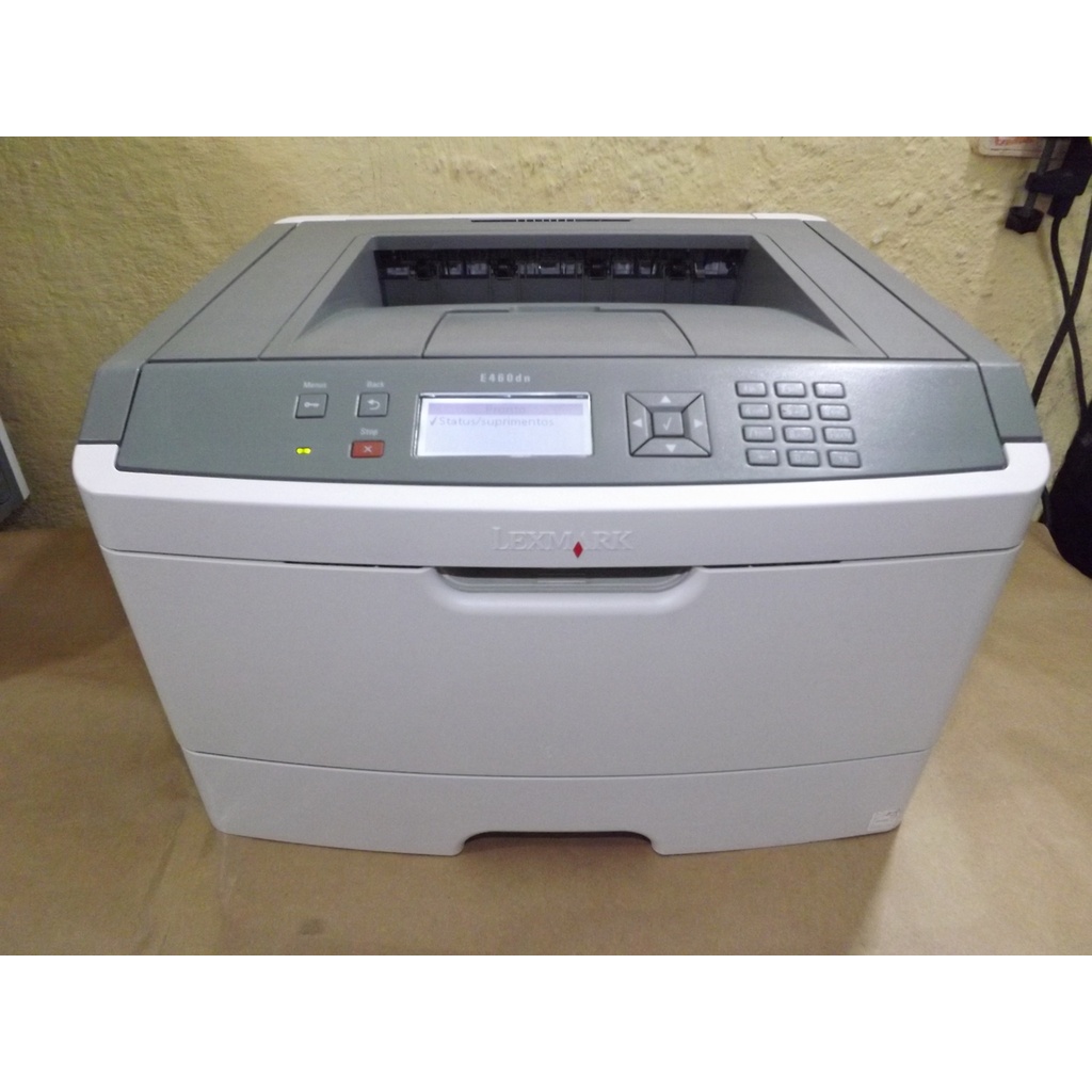 Impressora laser Lexmark E460dn - Escorrega o Preço
