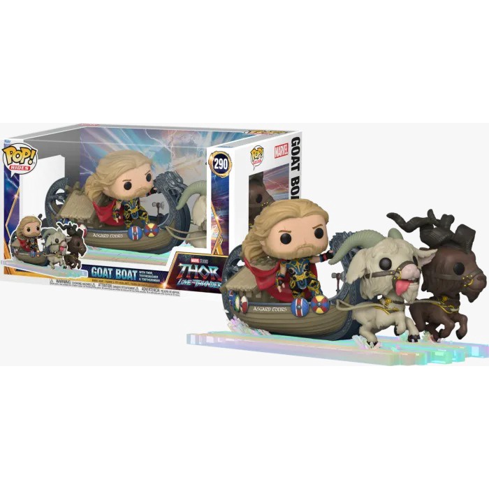 Funko Pop Goat Boat - Thor Love and Thunder #290 | Shopee Brasil