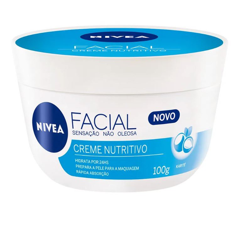 Nivea - Hidratante Facial Nutritivo - 100g | Shopee Brasil