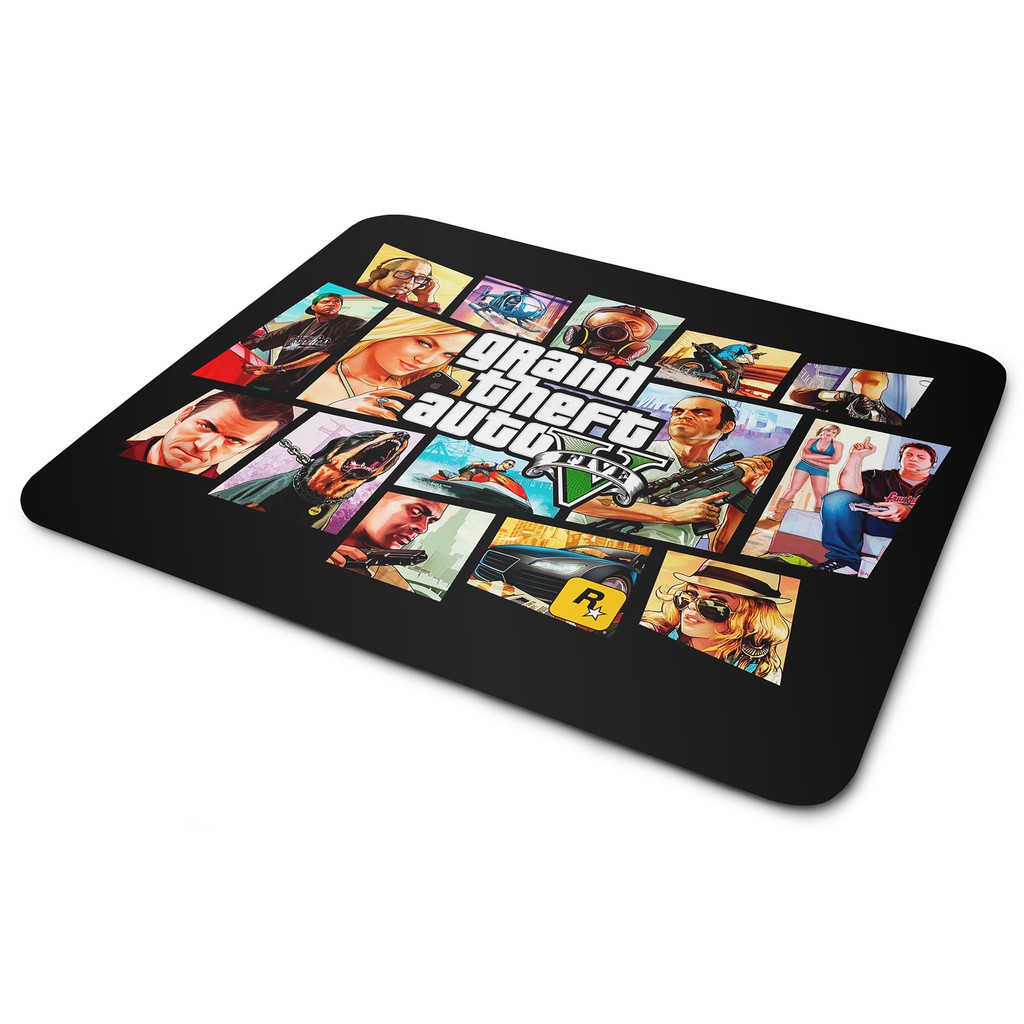 Mousepad Gamer GTA V Grand Theft Auto | Shopee Brasil