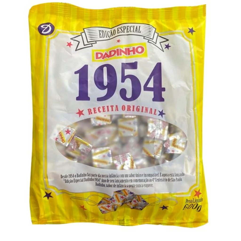 Bala Doce Dadinho de Amendoim receita original 600g | Shopee Brasil