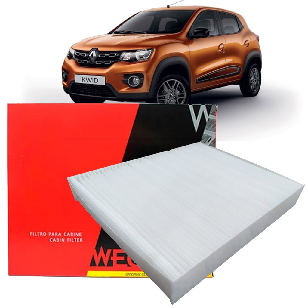 Filtro Cabine Ar Condicionado Wega Renault Kwid 1.0 12v 3 Cilindros ...