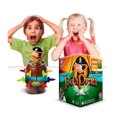 Jogo Pula Pirata - ESTRELA | Shopee Brasil