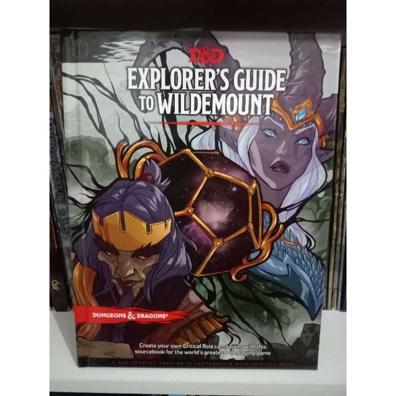 Explorer's Guide to Wildemount - Dungeons & Dragons 5e RPG | Shopee Brasil