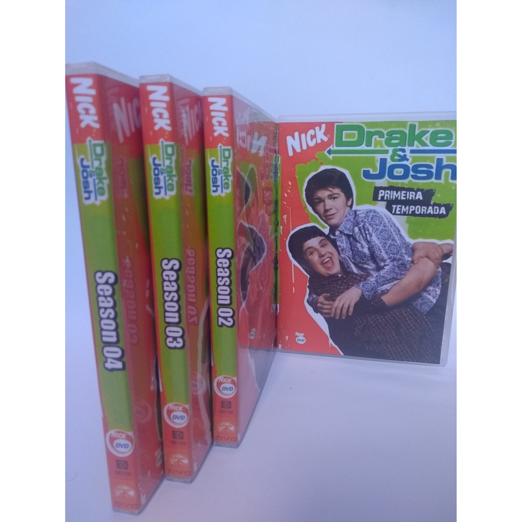 DVD BOX Drake e Josh (2004) 4 Temporadas Dublado | Shopee Brasil