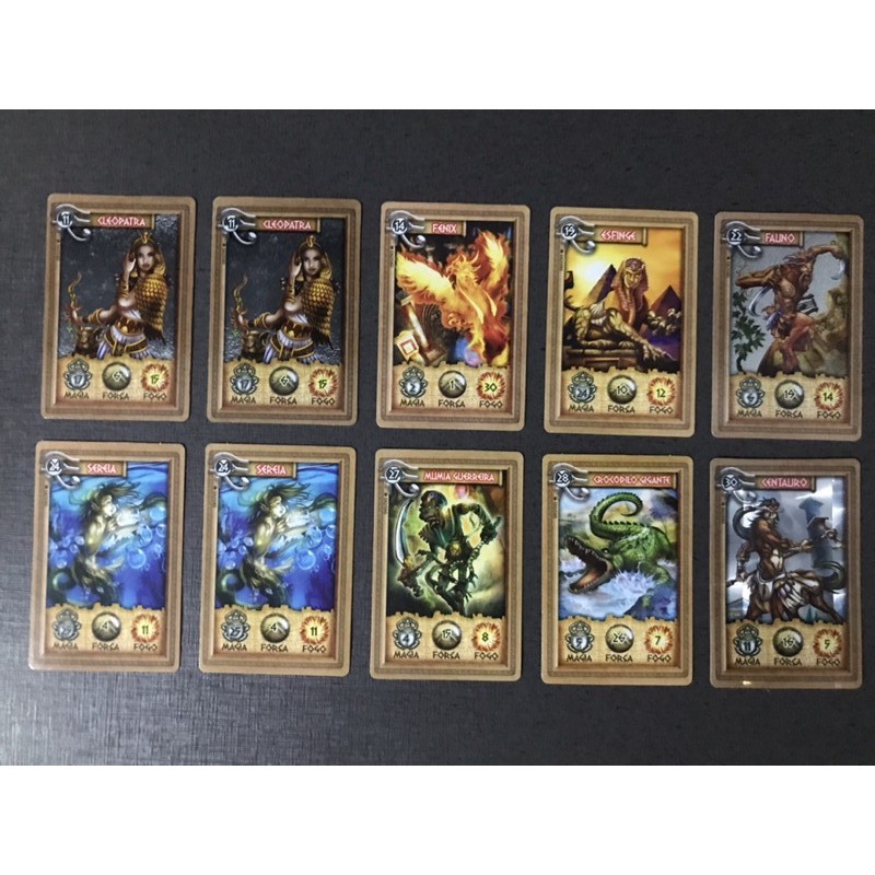 Cartas/Cards Mythomania Elma Chips em ótimo estado - Desconto no Preço