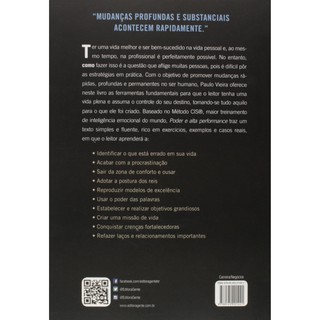 Livro Poder e Alta Performance - Paulo Vieira Phd | Shopee Brasil