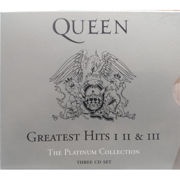 CD Queen Greatest Hits I,II e III The Platinum collection 3 CDs com ...