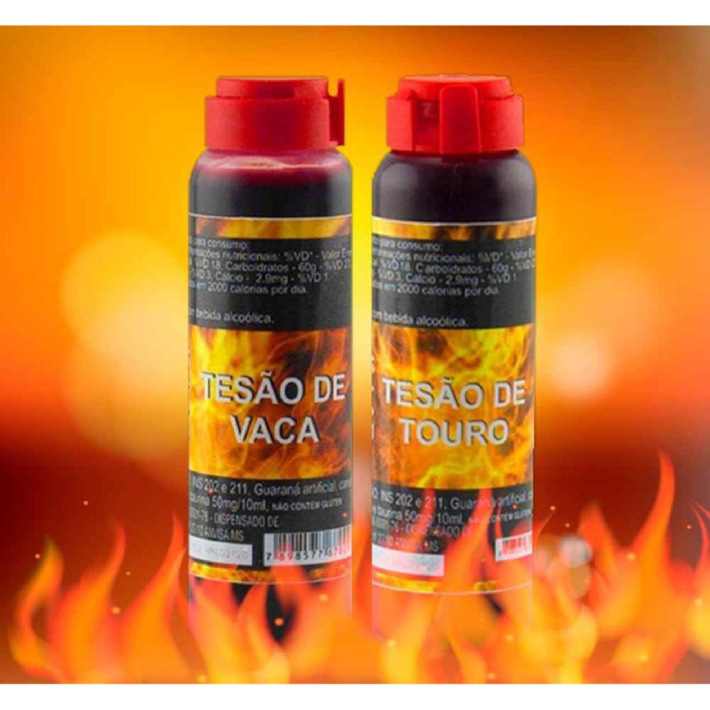 Kit Casal TesÃo De Vaca TesÃo De Touro Estimulante AfrodisÍaco