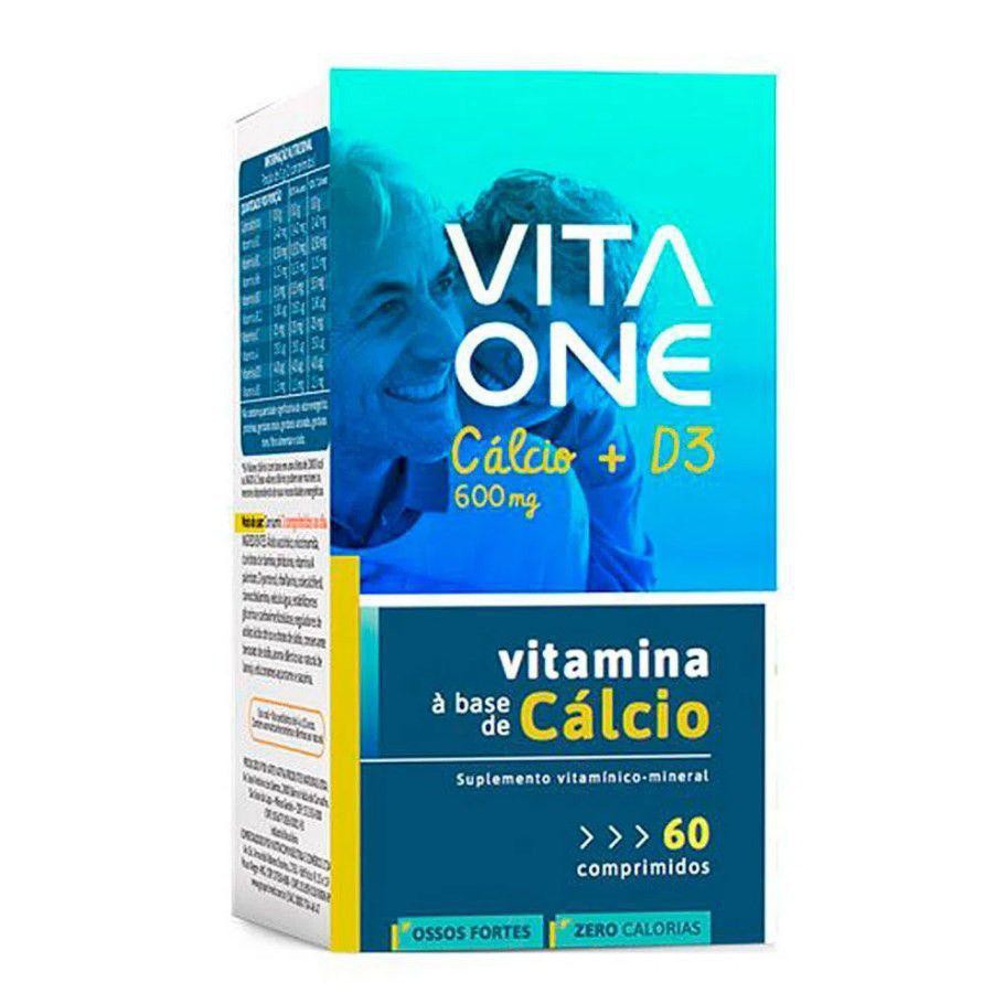 Vitaone Calcio+Vitamina D Cimed c/60 Comprimidos Orig | Shopee Brasil