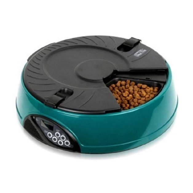 Comedouro automatico dispenser eletronico para Pets | Shopee Brasil