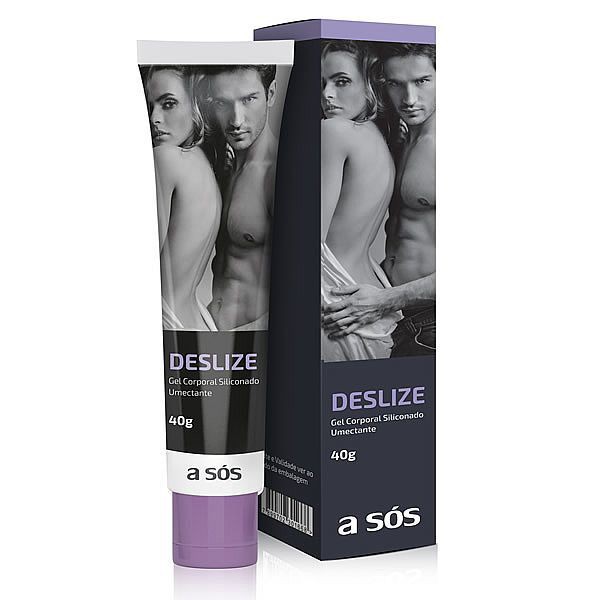 Gel Lubrificante Siliconado Deslize 40g | Shopee Brasil