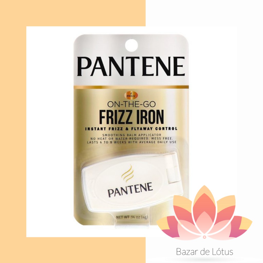 Pantene Frizz Iron - On-the-Go - Instant Frizz & Flyaway Control ...