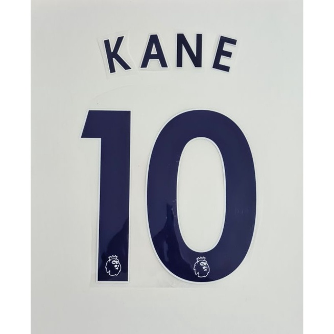 Kit Nome e Número Personalização Tottenham Kane 10 Premier League ...