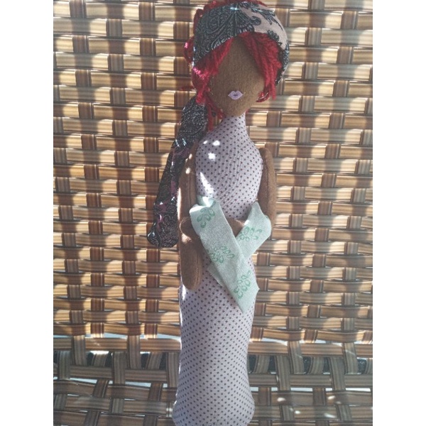 Boneca de pano estilo Africana | Shopee Brasil