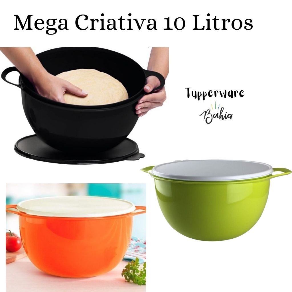 Tupperware Mega Criativa 10 litros | Shopee Brasil