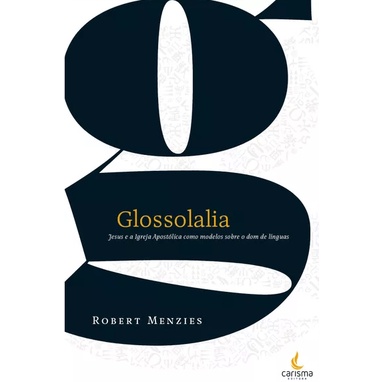 Livro Glossolalia - Robert Menzies | Shopee Brasil