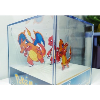 Cubo Decorativo Charmander Pokemon Diorama Artesanal | Shopee Brasil