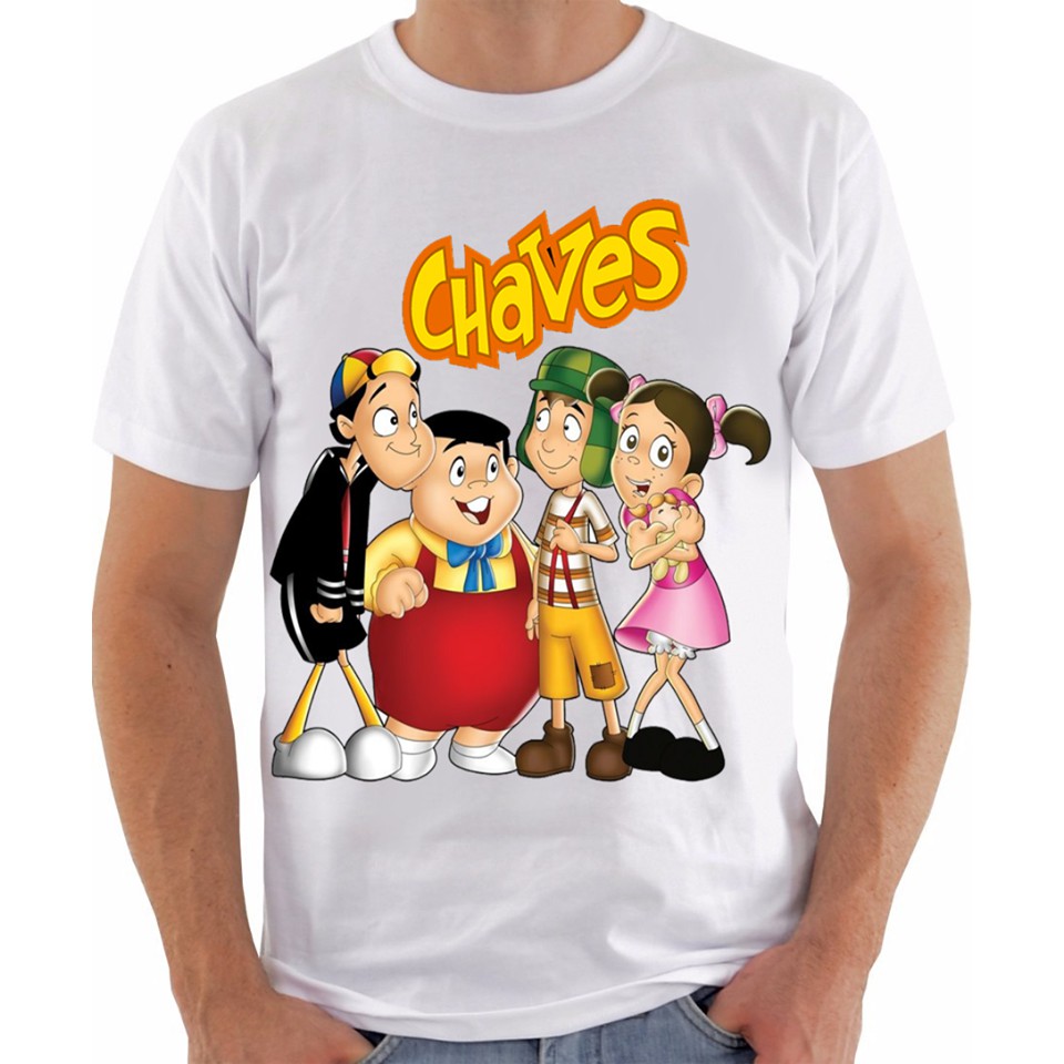 Camiseta Camisa Turma do Chaves 07 | Shopee Brasil