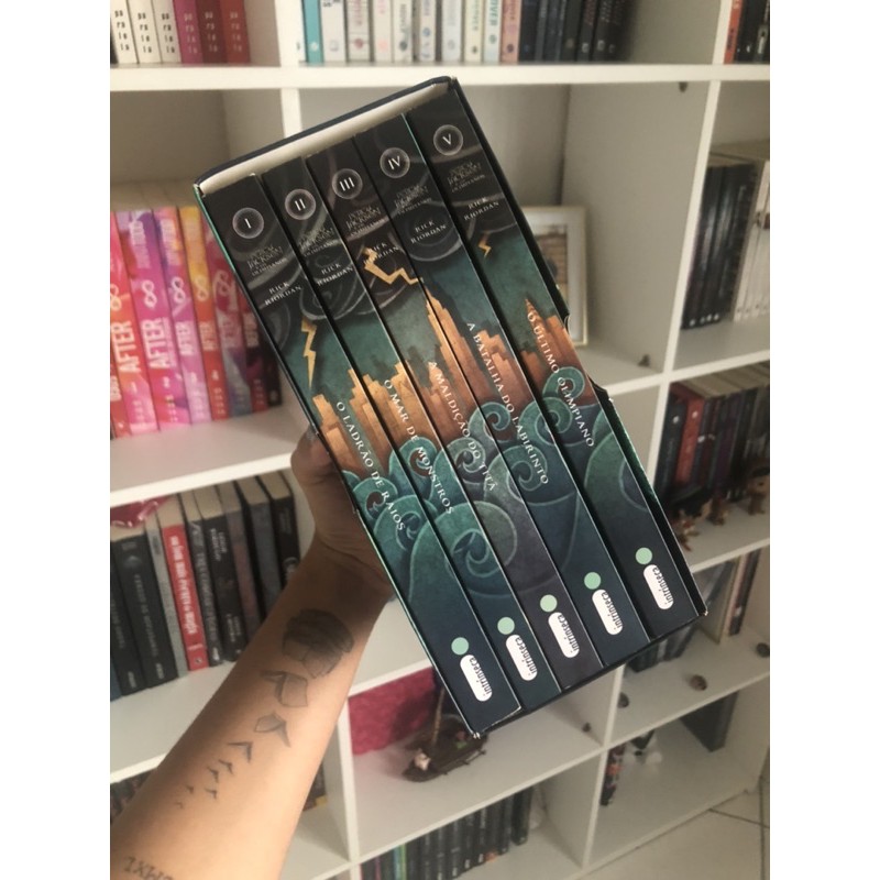 Box Percy Jackson | Shopee Brasil