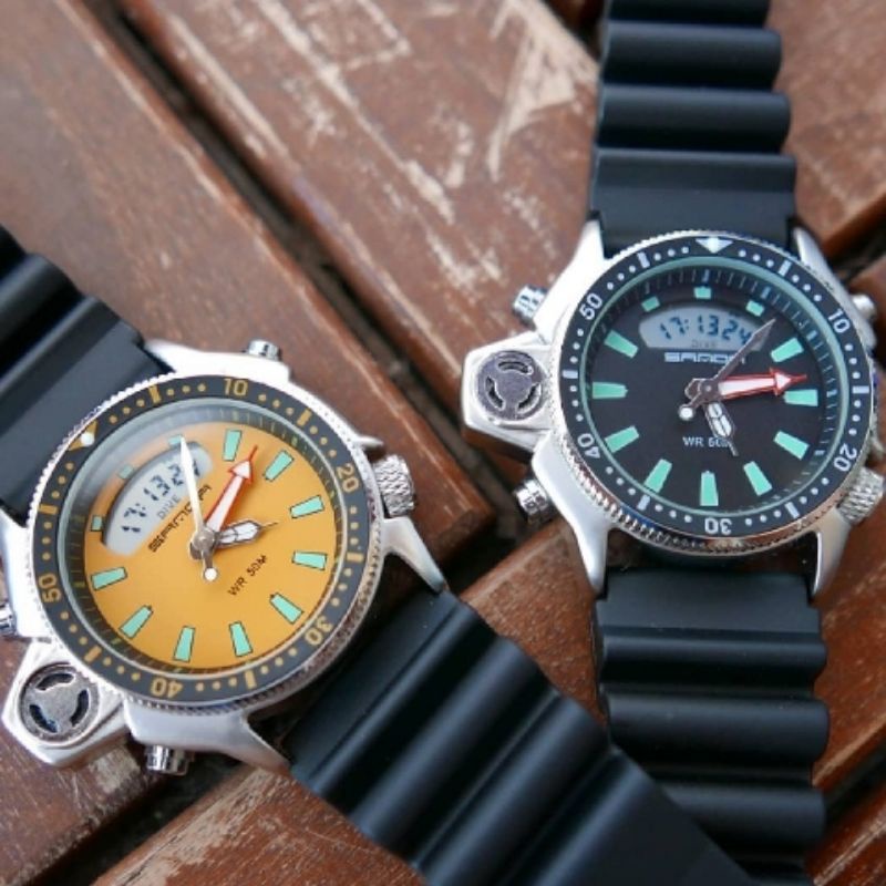 Relógio Sanda 3008 Aqualand | Shopee Brasil