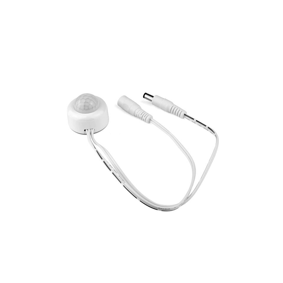 Sensor Movimento Presença P Fita Led 12v Armario Closet Cozinha Guarda