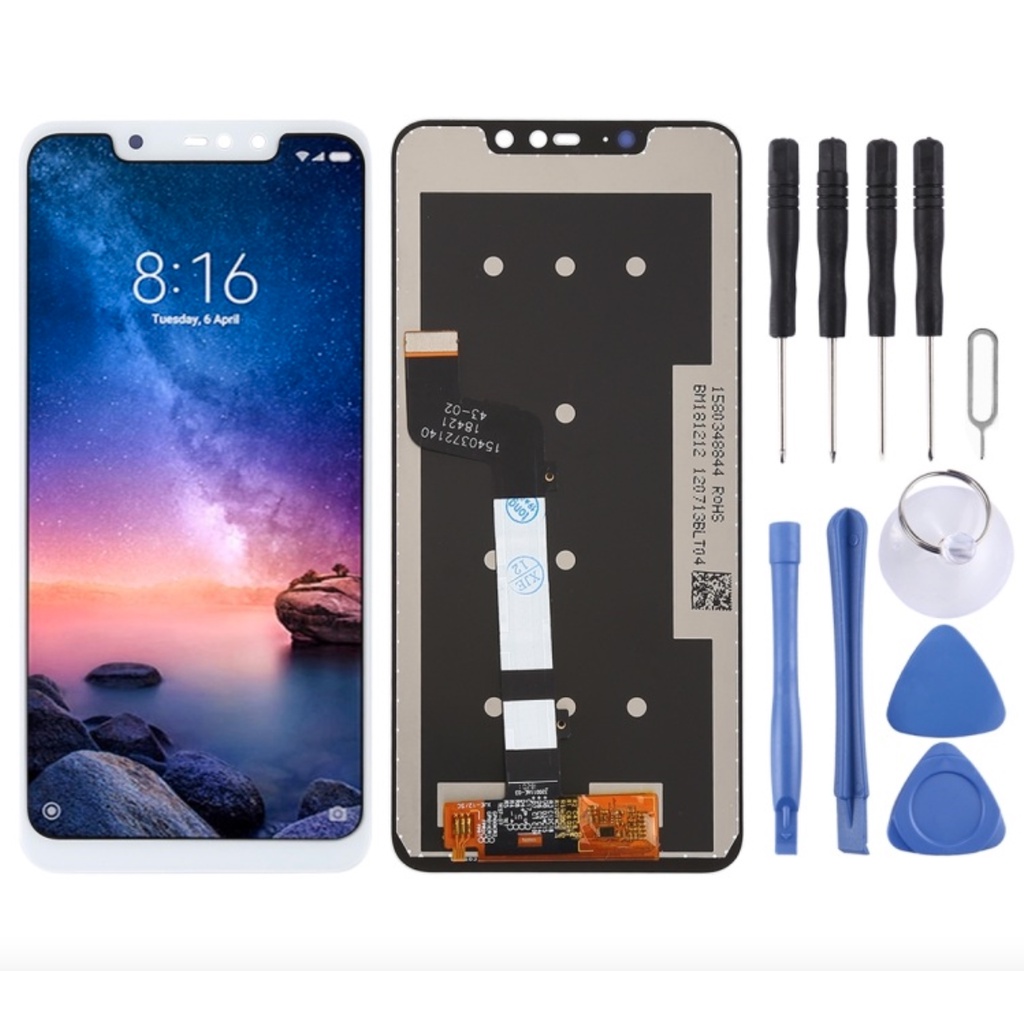 Tela Frontal Display Lcd Touch Completo XiaoMi Redmi Note 6 Pro ...