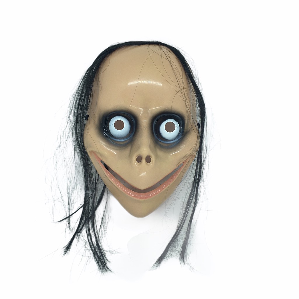 Máscara Boneca Momo Halloween Terror Cosplay Festa Carnaval Envio ...