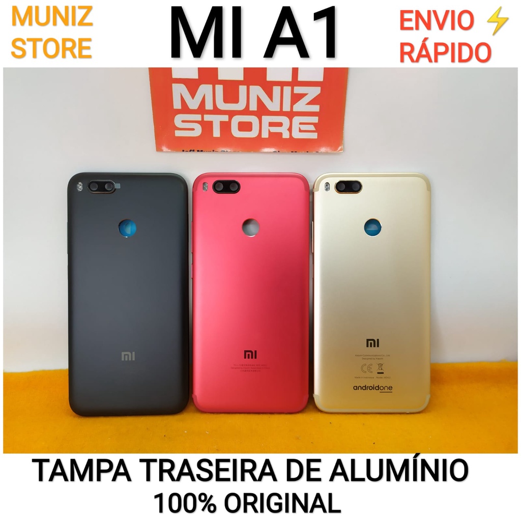 Tampa Traseira Xiaomi Mi A1 100% Original Tampa De Aluminío Colorida ...