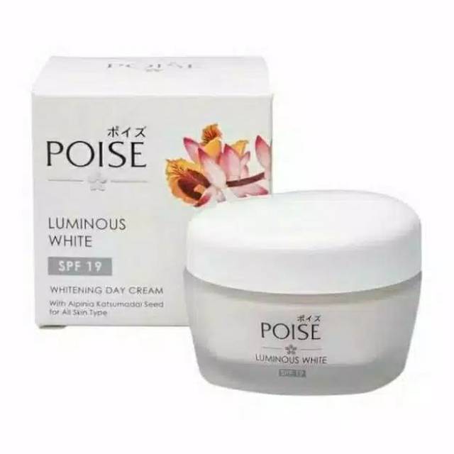 Poise Luminoso Branco Spf 19 (btl) 20gr / Spf 50gr | Shopee Brasil