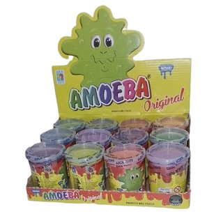 Slime Amoeba Original kit com 6 unidades coloridas | Shopee Brasil