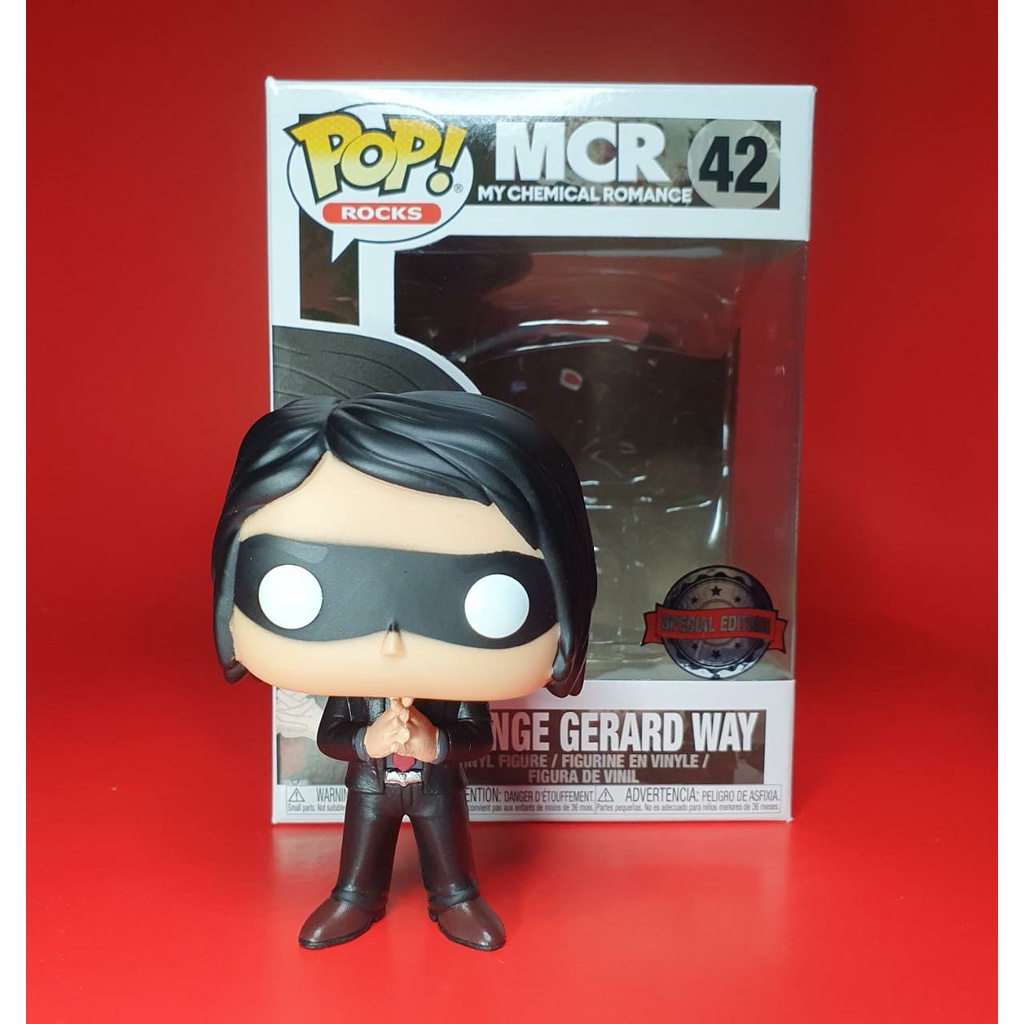 Funko Pop Revenge Gerard Way 42 - Original My Chemical Romance - MCR ...