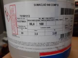 Diluente Para Tinta Epoxi Sumclad 940 Sumare 3,6 Litros | Shopee Brasil
