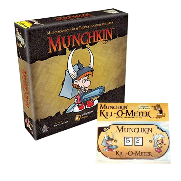 Munchkin Galápagos Jogo + Kill-o-meter Contador Força Level - Escorrega ...