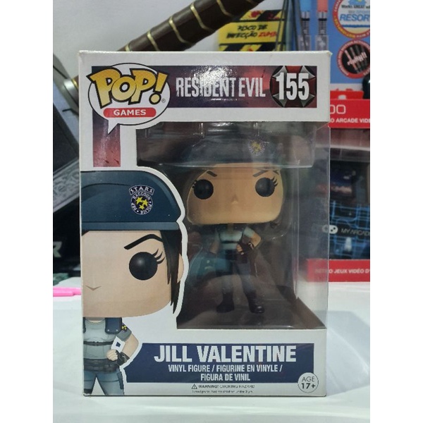 Funko pop Jill Valentine resident evil - original | Shopee Brasil
