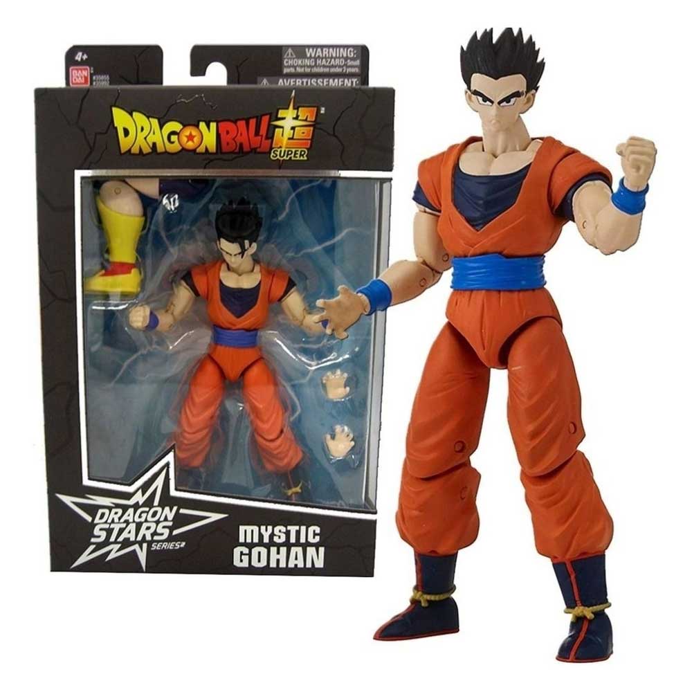 BANDAI Dragon Ball Dragon Stars Mystic Gohan Action Figure | Shopee Brasil