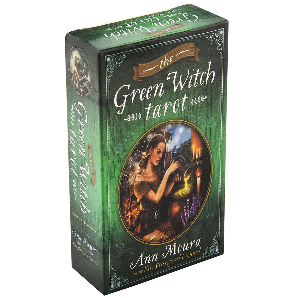 Tarot Baralho Arcano Universal 78 Cartas Green Witch | Shopee Brasil