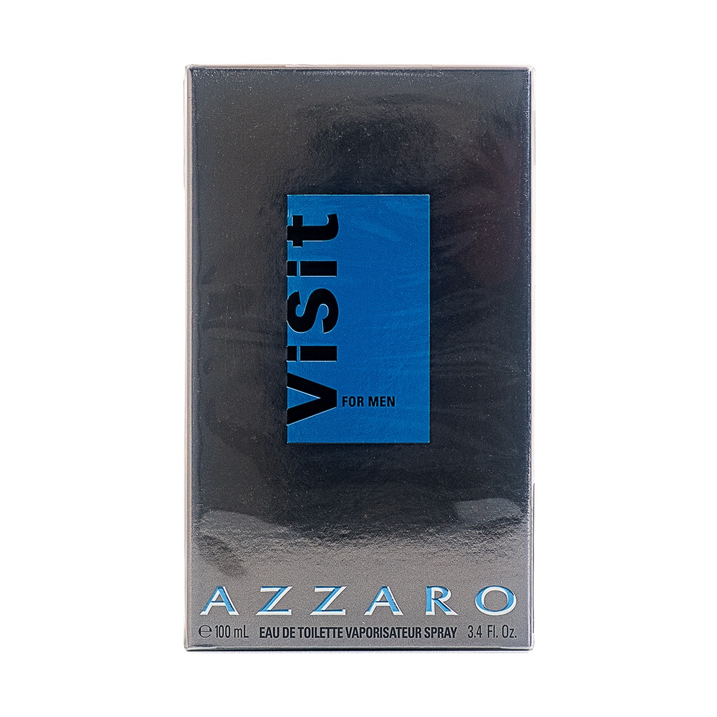 Perfume Azzaro Visit Masculino Edt 100ml Eau de Toilette | Shopee Brasil
