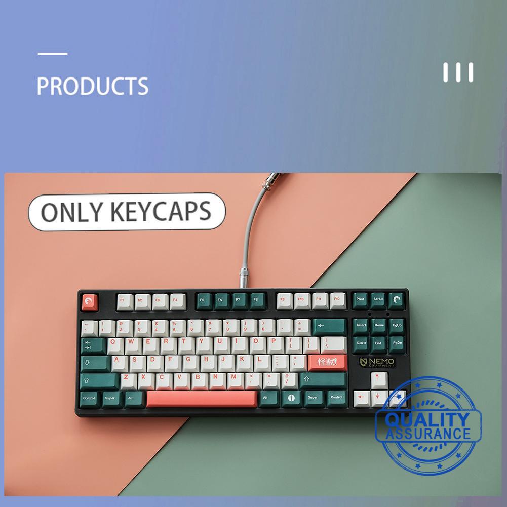 San Teclado 137 Teclas Pbt Dye Subbed Japonês Caráter para Teclado B4R9 ...