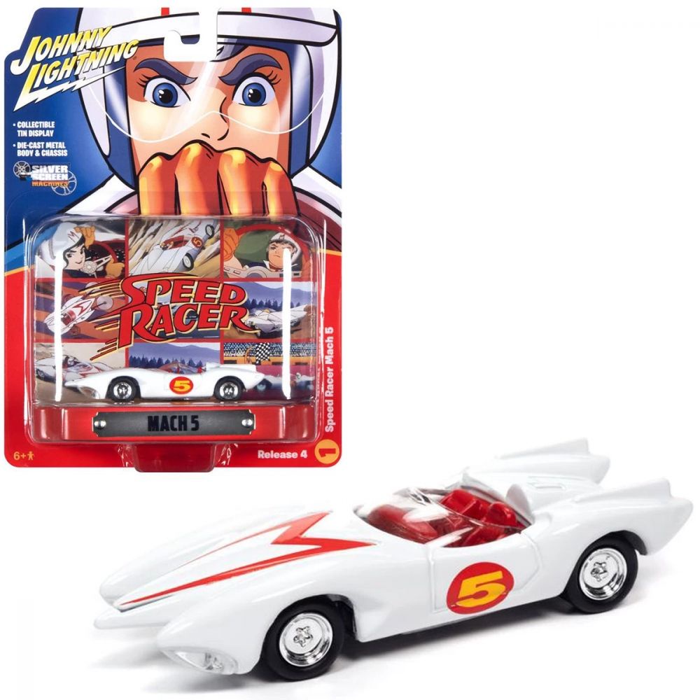 Miniatura Carro Mach 1 Speed Racer 1/64 Johnny Lightning | Shopee Brasil