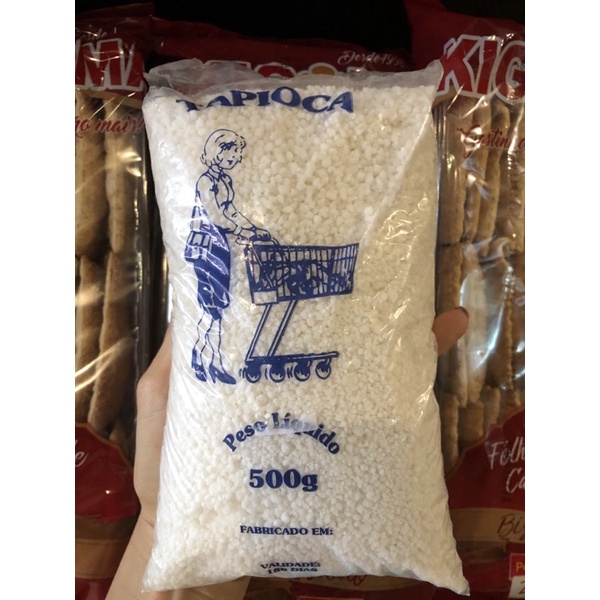 Tapioca granulada 500g | Shopee Brasil