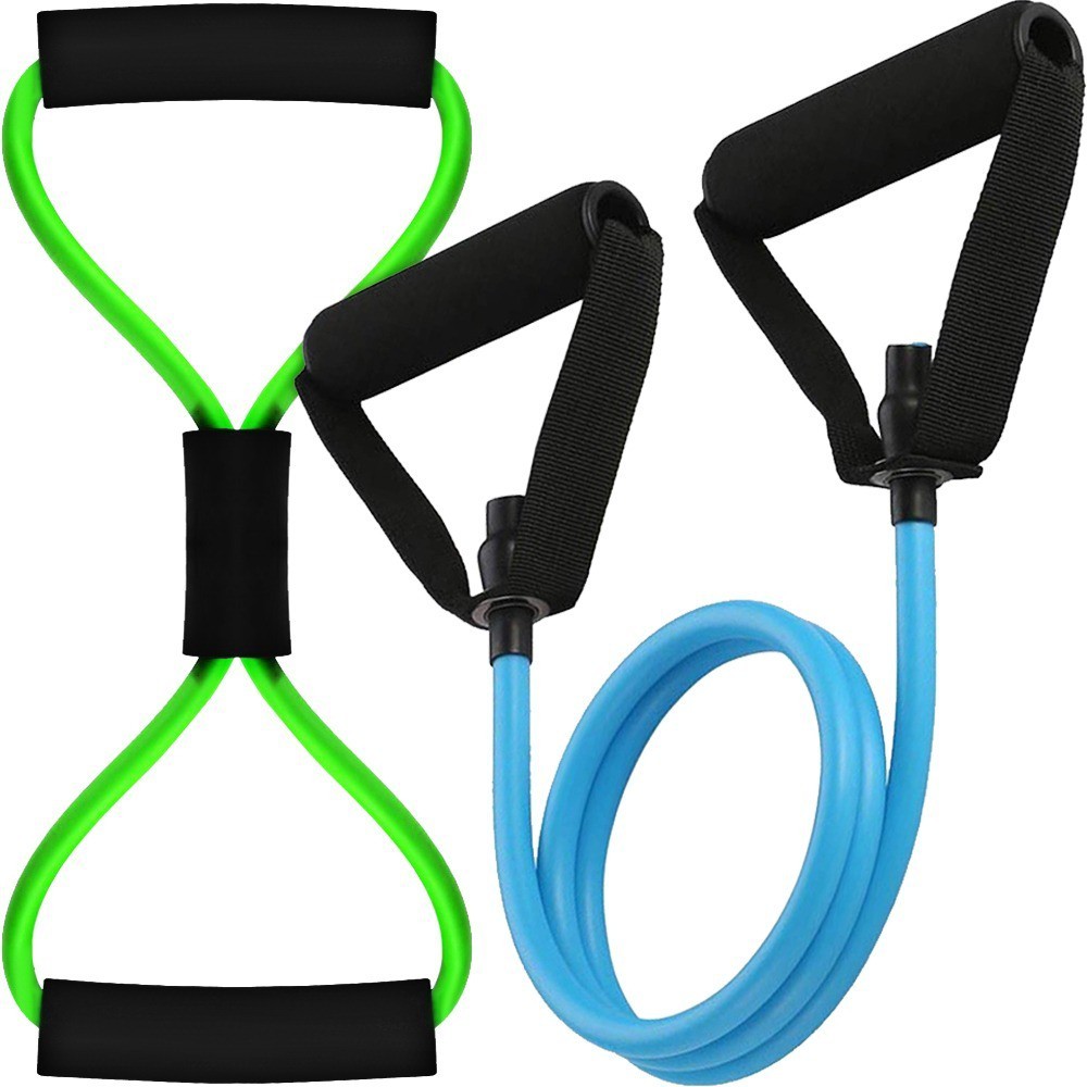 2 Elastico Academia Fit Saude Emagrecer Fisioterapia Treino | Shopee Brasil
